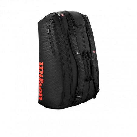 Sac Thermo Wilson Clash v3 Super Tour 15 Raquettes Noir : Achat Wilson ...