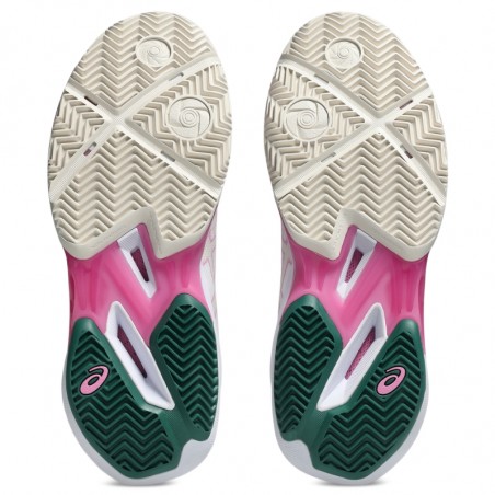 Chaussure De Padel Femme Asics Sonicsmash FF Blanc/Rose : Achat Asics ...